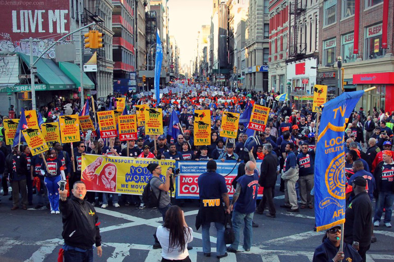Photos from May Day, 2013 in New York City - PopularResistance.Org