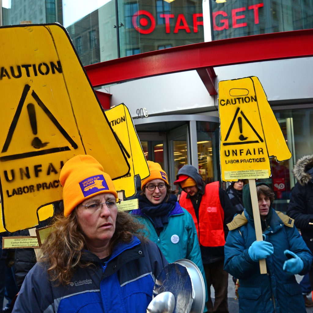 Target's Contract Janitors Announce Strike In Minneapolis ...