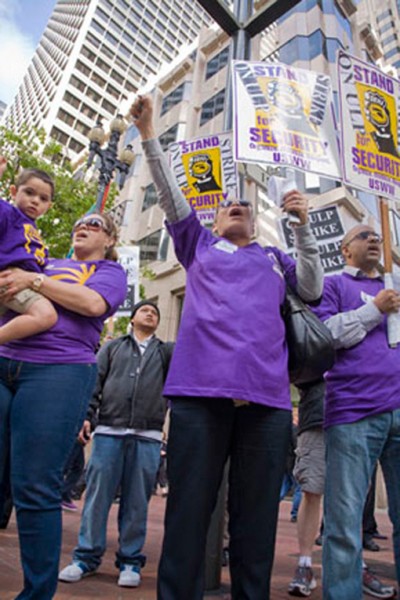 Security Guards Fight for a Contract in SF With Google ...