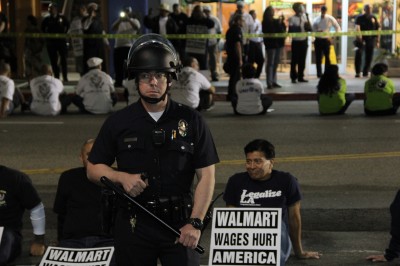 Photos: Walmart Workers Escalate To Civil Resistance ...