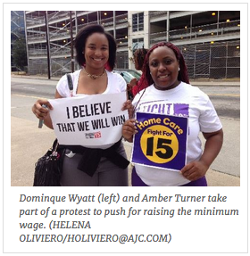 Hundreds March In Atlanta Seeking Boost In Minimum Wage ...