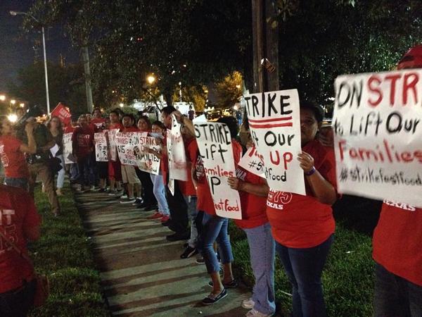 One Year From Election, Fast-Food Workers Wage Biggest-Ever Strike ...