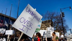 Teaching Assistants Go On Strike At University Of Illinois At Chicago ...