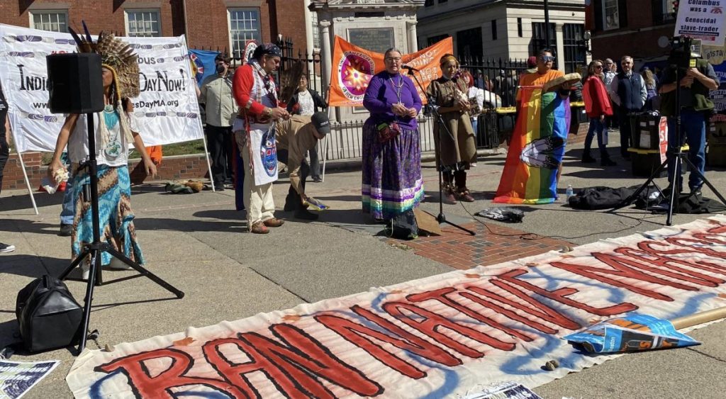 Boston Marches For Statewide Indigenous People's Day ...