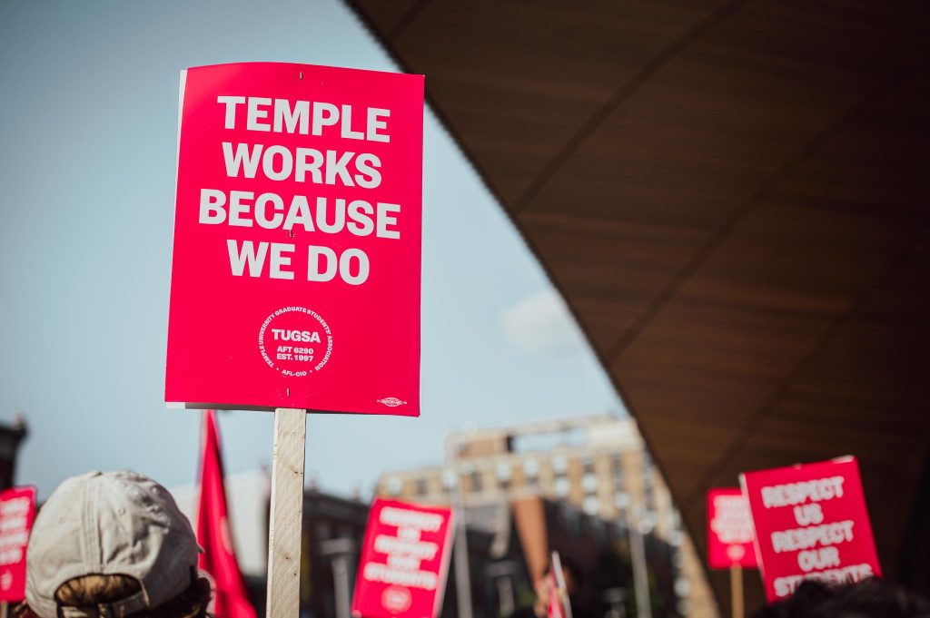 Temple Grad Students Vote To Strike, And Temple’s Bosses Are Afraid ...