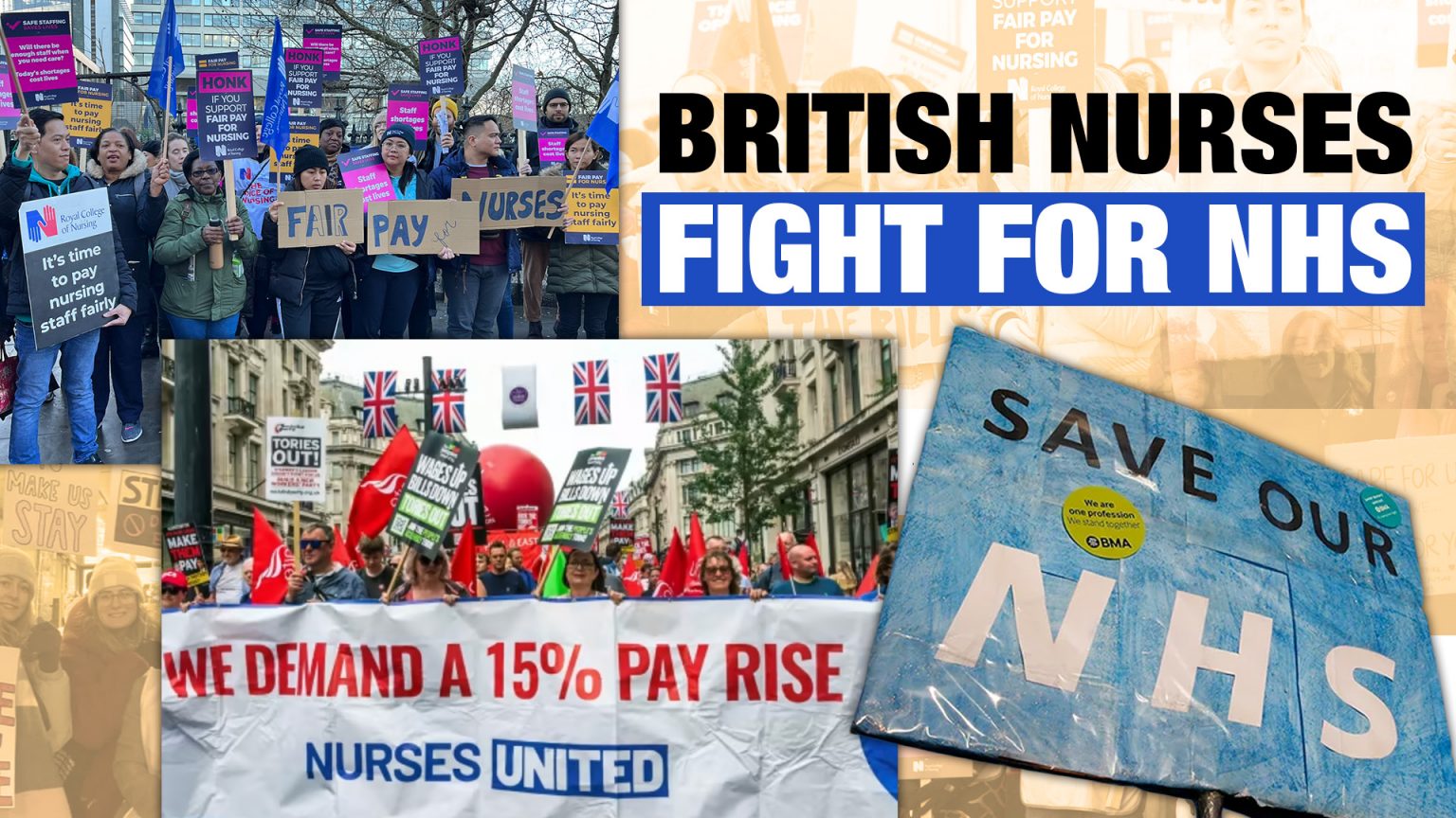 British Nurses Are Struggling To Save NHS From Privatization ...