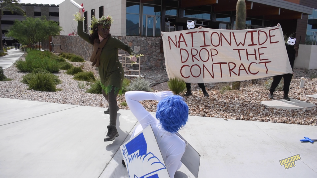 ‘Cop City’ Protesters Visit Nationwide Insurance - PopularResistance.Org