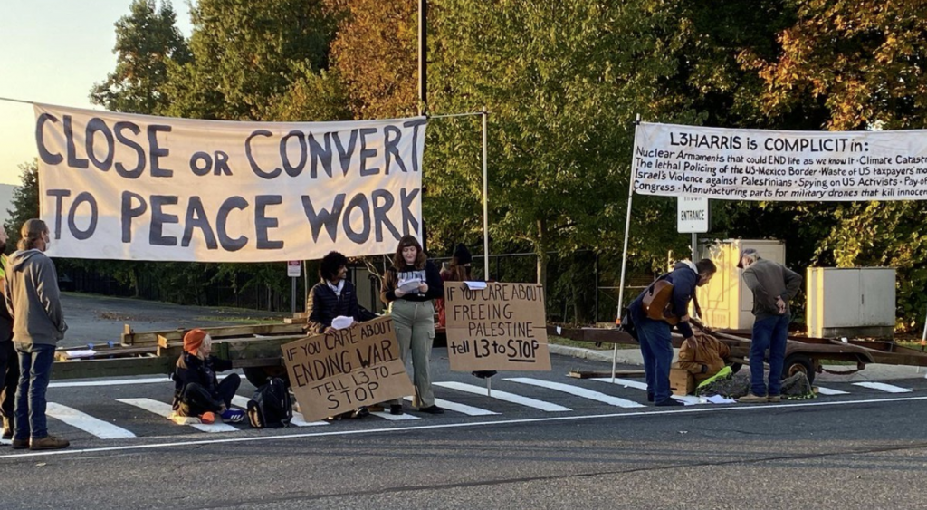 Massachusetts: Blockade Of L3Harris Protests Military Industrial ...