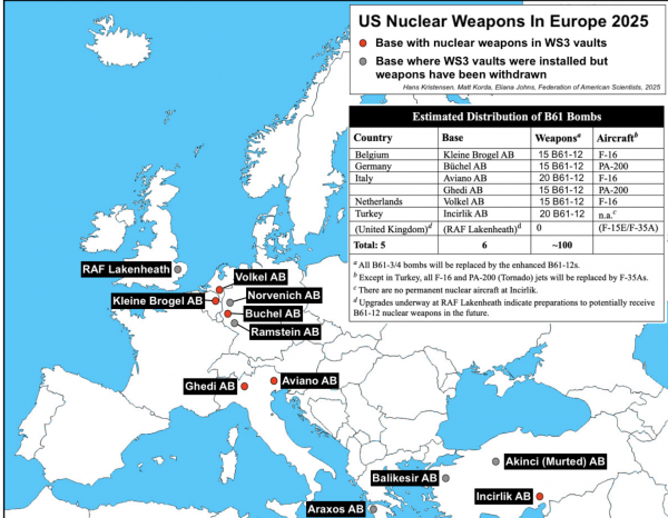 UK Activists Challenging Return Of US Nuclear Weapons With Encampment ...